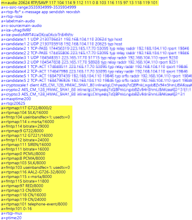 SIP/2.0 415 Unsupported Media Type – NextGen Digital